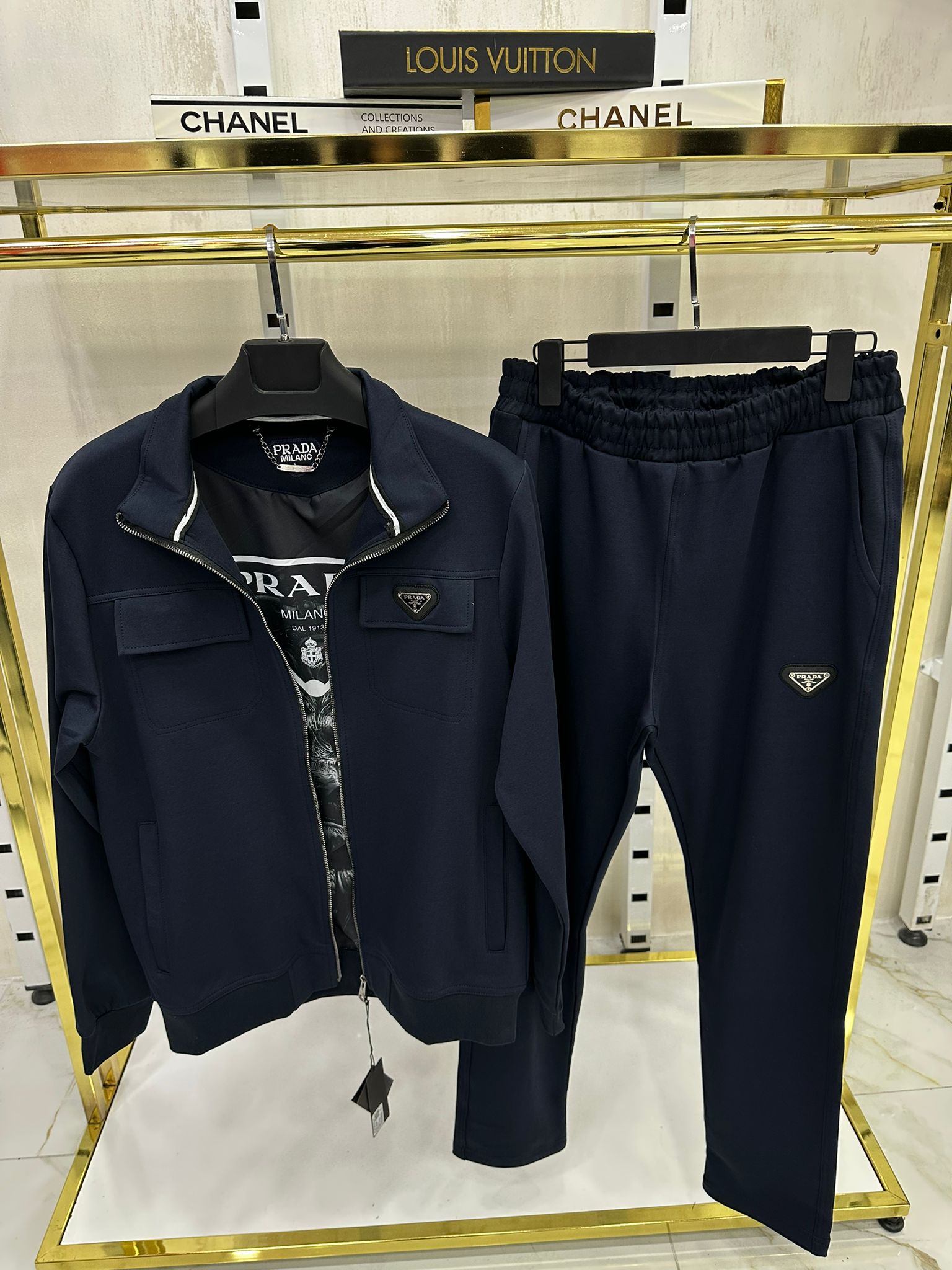 Prada Tracksuit Inspired – Blico Wear
